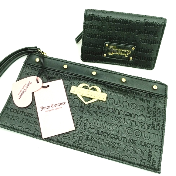 Juicy Couture | Bags | Womens Juicy Couture Wristlet With Matching Wallet | Poshmark